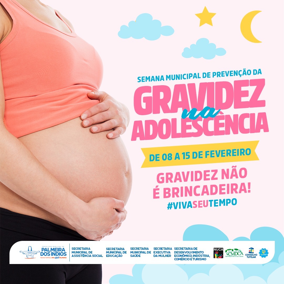 Prefeitura De Palmeira Promove Semana Municipal De Prevenção à Gravidez